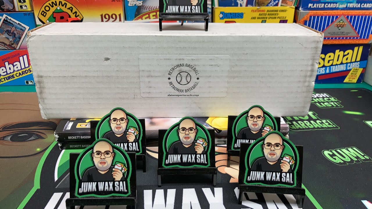 Thursday Night Junk Wax - RetroWax Baseball Box - YouTube