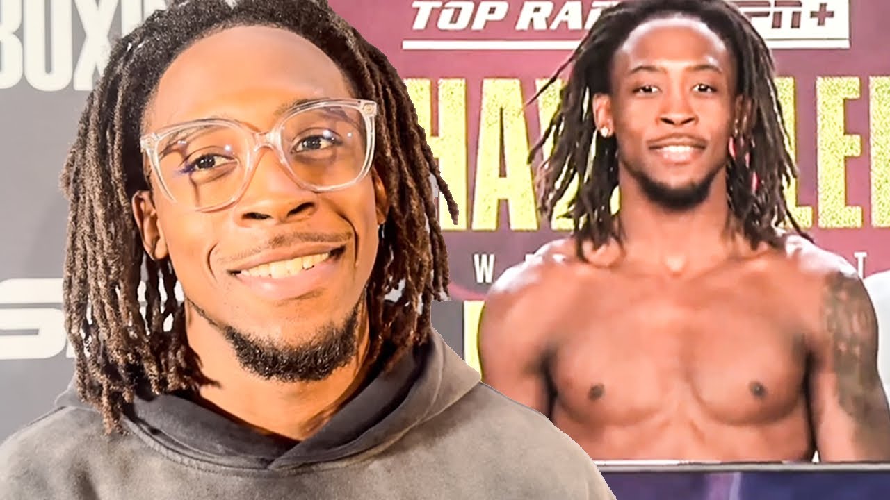 Keyshawn Davis MAKES REHYDRATION WEIGHT; TIPS SCALES “SO LIGHT” under ...