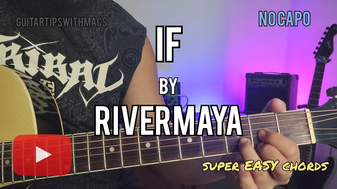 If - Rivermaya | Guitar tutorial (4 super EASY chords lang!) - YouTube