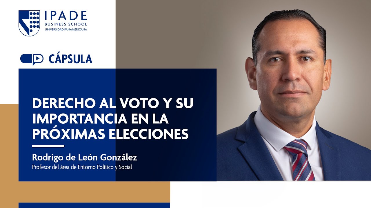 Derecho al voto y su importancia en la próximas elecciones - YouTube