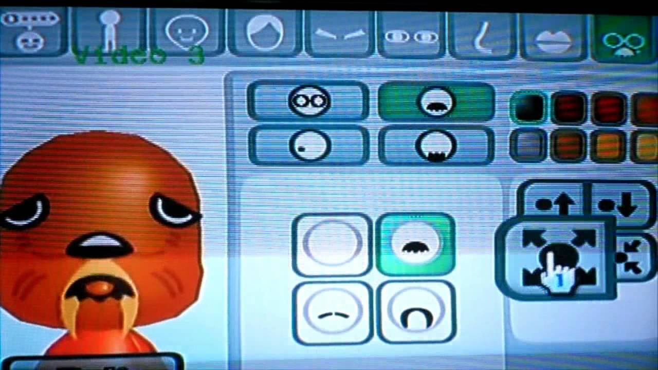 Wii- How to Make a Walrus Mii - YouTube