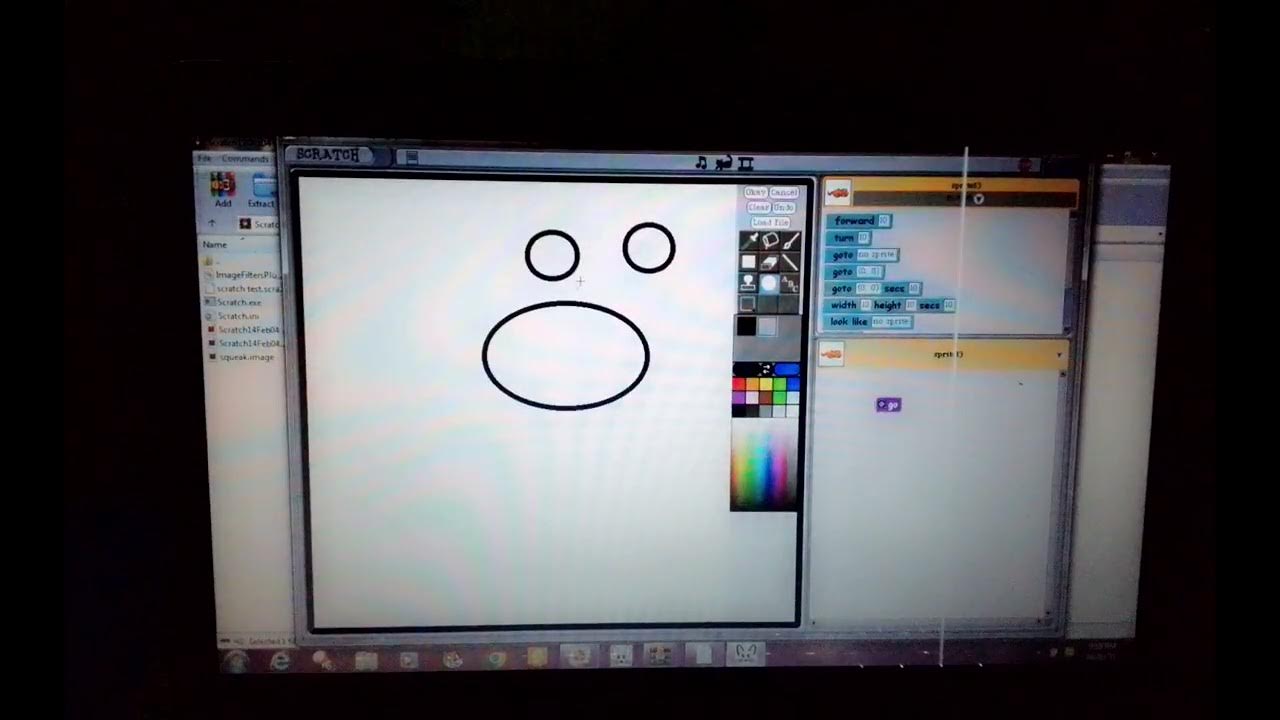 Playing The first version of scratch (Scratch 0.1) - YouTube