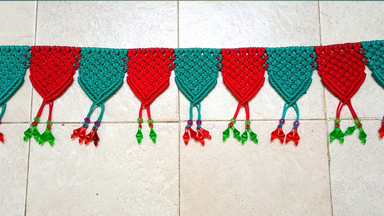 Simple & Easy Macrame Toran #macrame#Toran# - YouTube