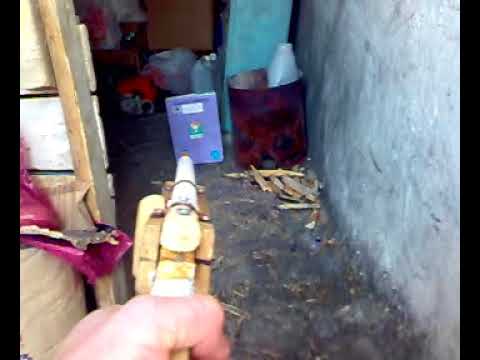 Home made muzzleloader shotgun 1 - YouTube