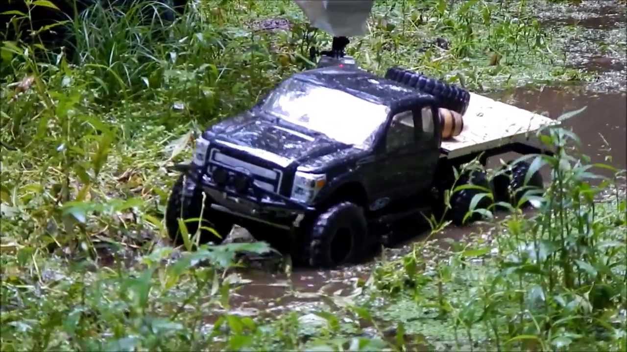 Scalerun mit Kraz 6443 6x6, Ford 350 6x6 und Freunden - YouTube
