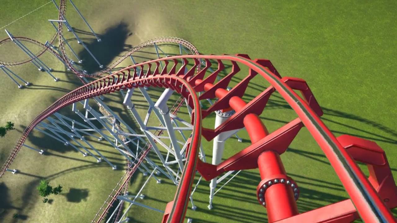Viper - Magic Mountain Planet Coaster by Joey Designs - YouTube