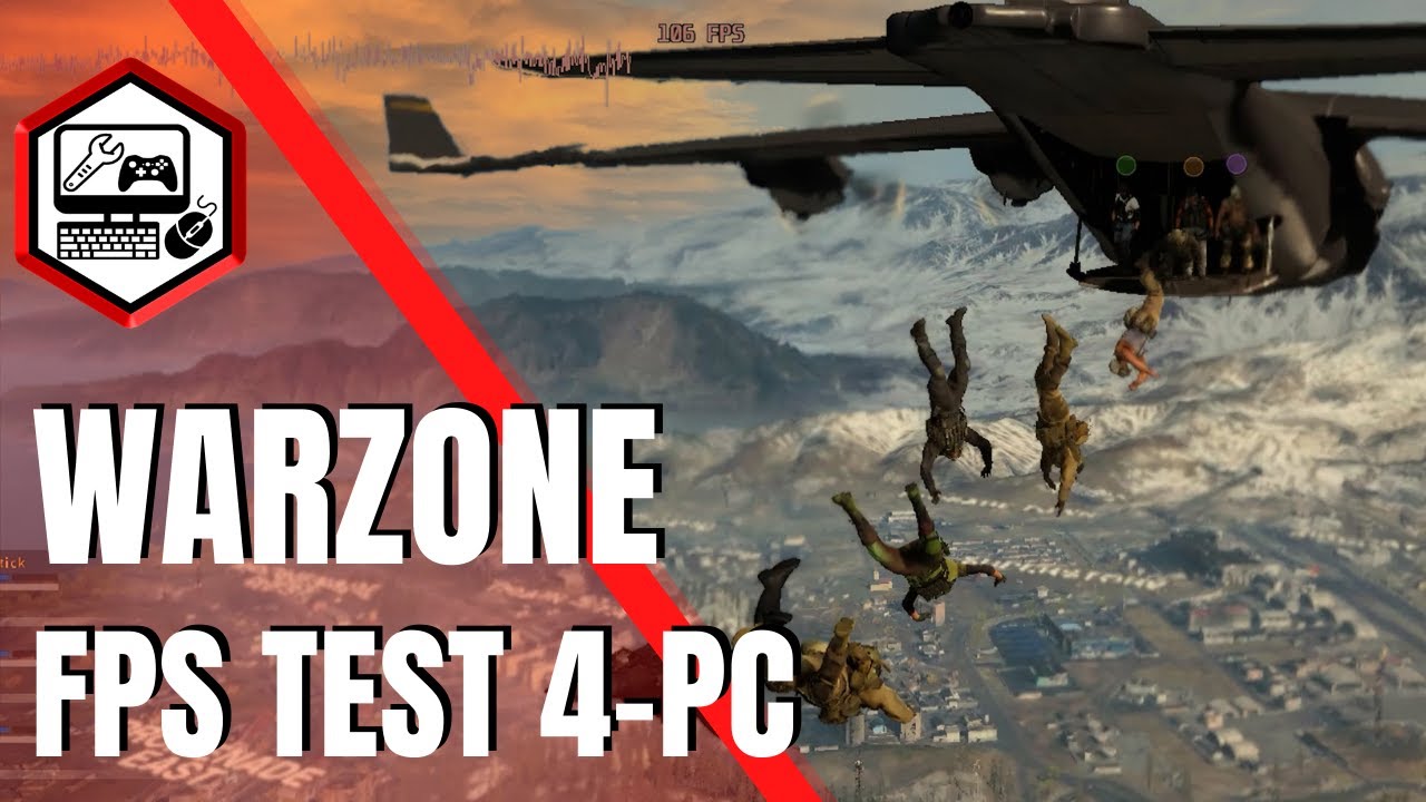 FPS TEST | Call of duty WARZONE | PC 1 - PC 2 - PC 3 - PC 4 |MINIMUM ...