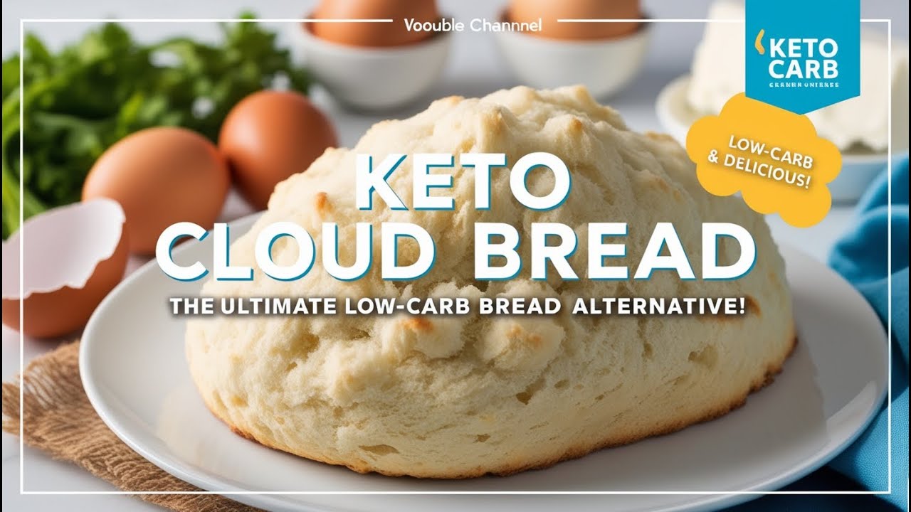 Keto Cloud Bread Recipe | Ultimate Low-Carb Bread Alternative | Easy & Delicious - YouTube