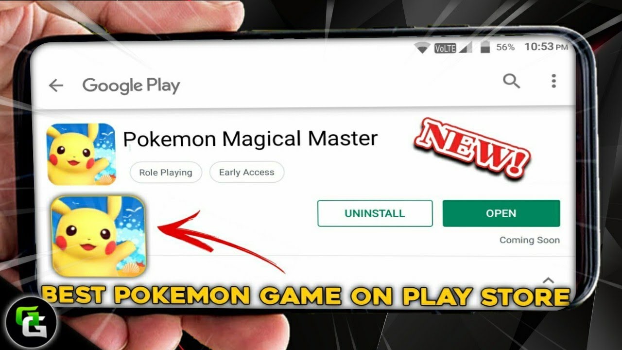 Pokemon Best Graphics New Game For Android On Play Store || Pokemon ...