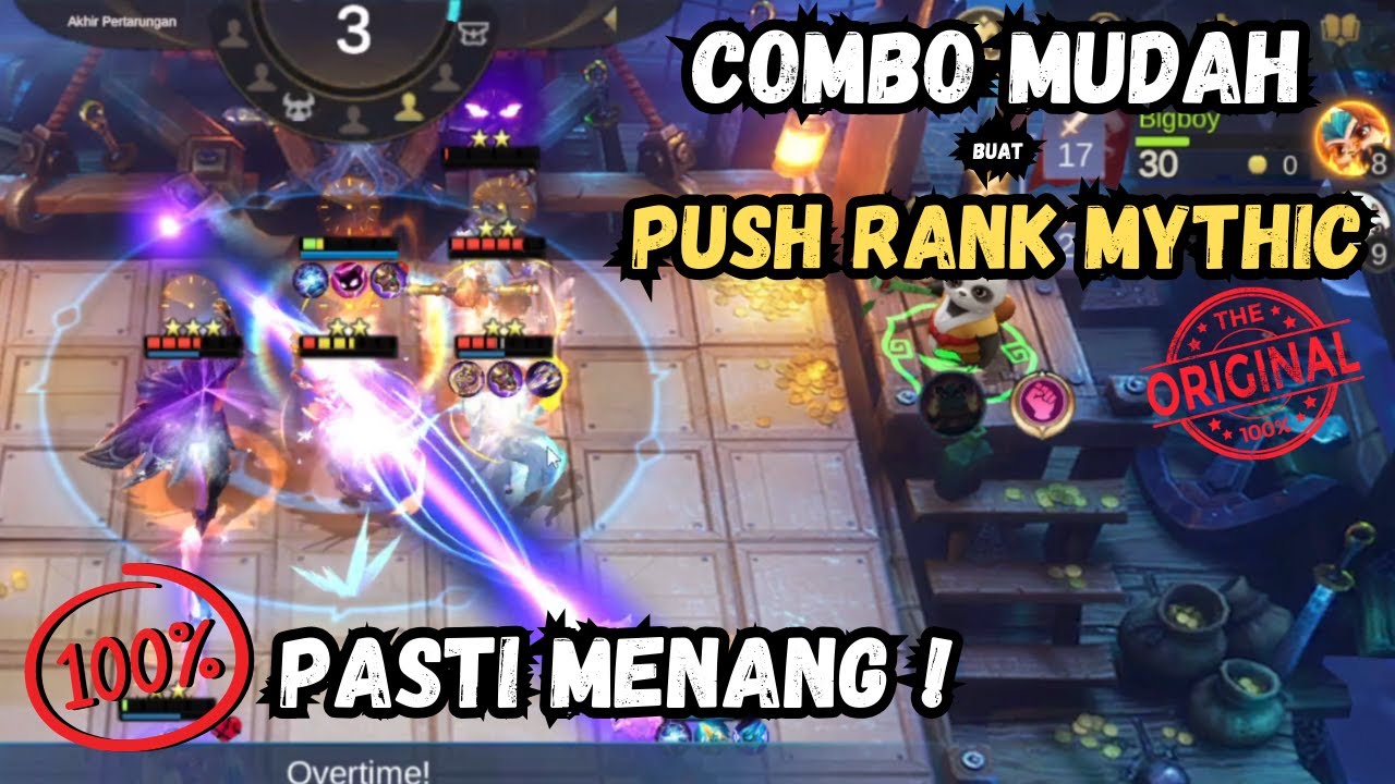 COMBO MUDAH BUAT PUSH RANK MYTHIC ! 100% PASTI MENANG ! BENARKAH ?? 🤔 ...