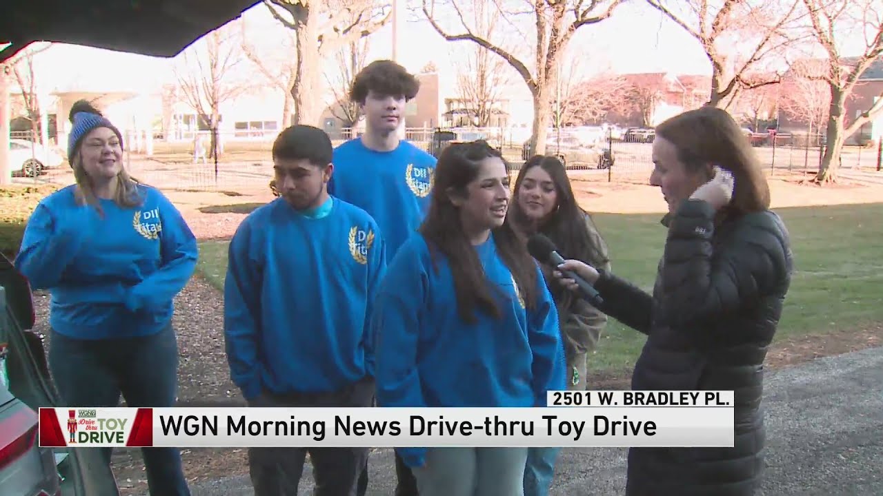 Disney II Magnet High School at Morning News Toy Drive 2023 - YouTube