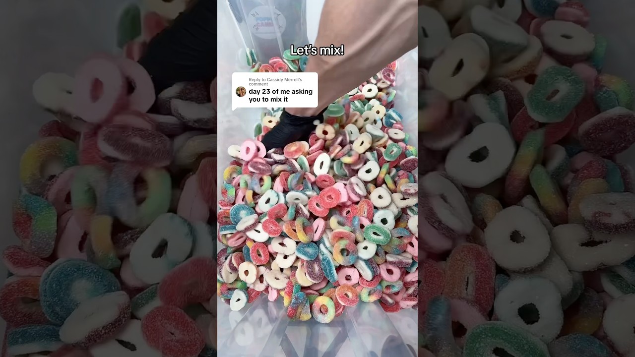 😍🔄Now let’s MIX UP our Fizzy Rings Mix!🔄😍 #shorts - YouTube