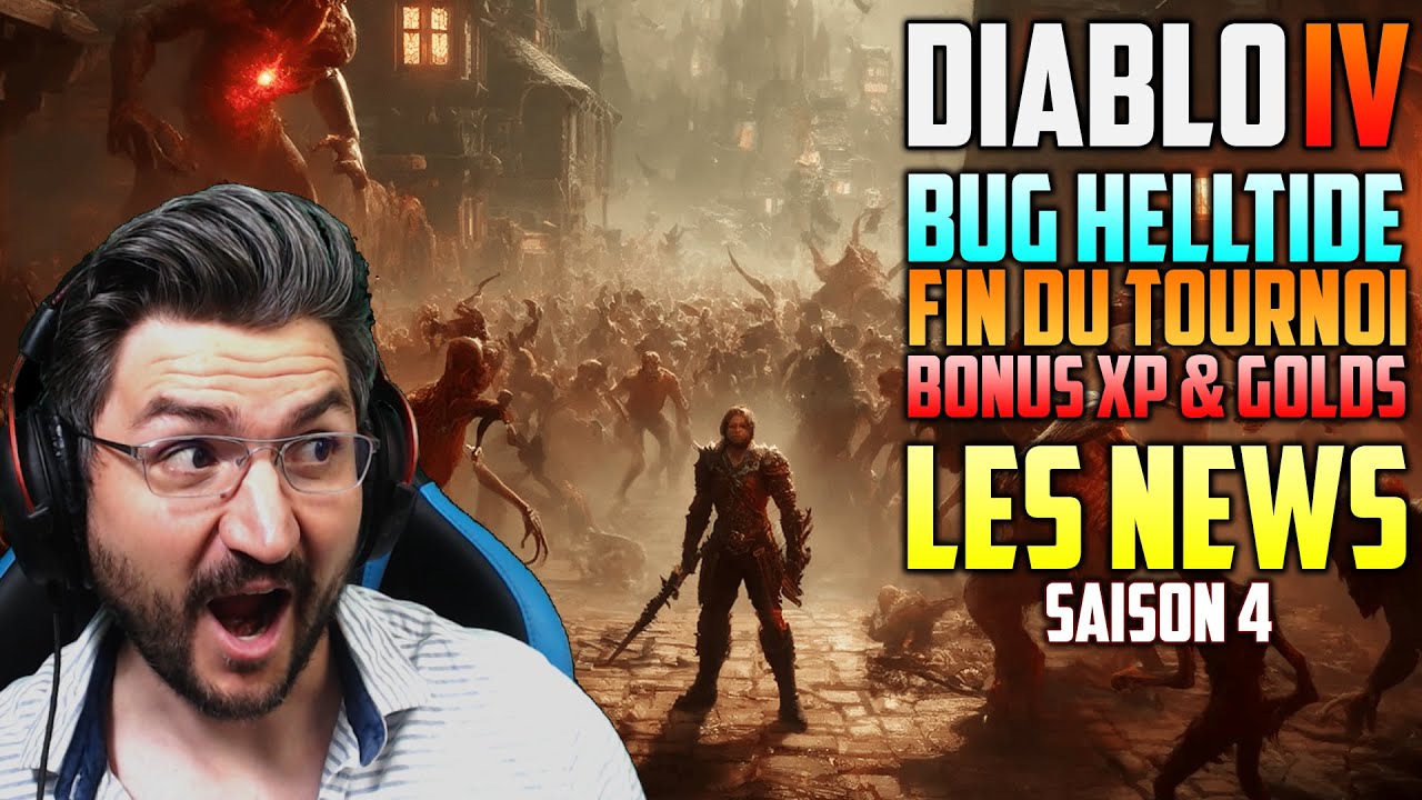 BUG REPUT HELLTIDE (Fixed 08/06/2024) - FIN TOURNOI MAXROLL - BONUS XP ET GOLDS | Diablo 4 News ...