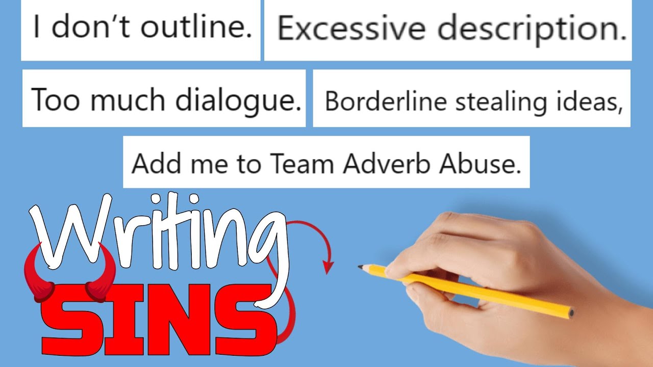 "What’s your biggest writing sin?" (r/writing) - YouTube