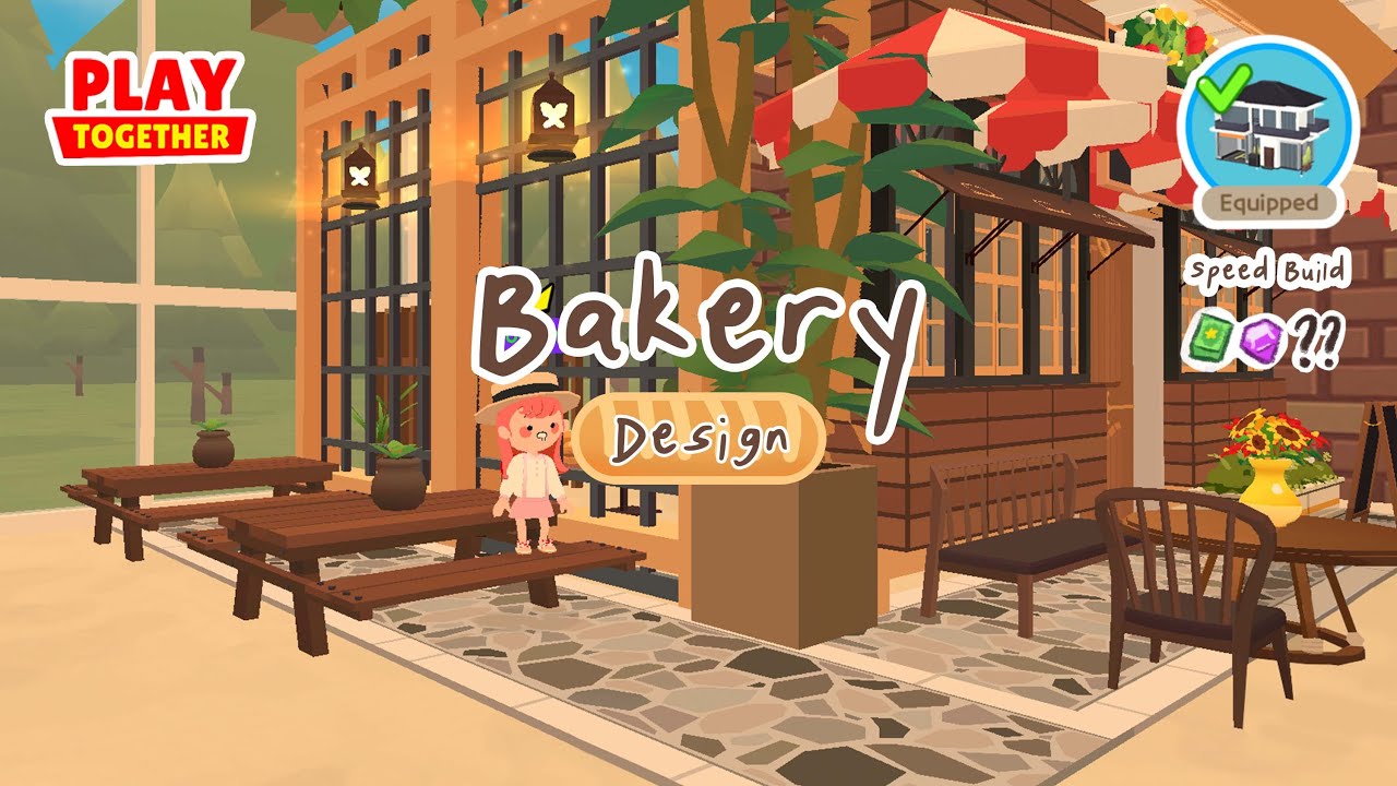Bakery Design | 21K Modern House | Speed Build | Play Together - YouTube