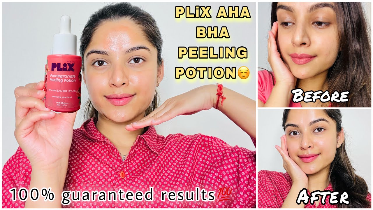 Get that *facial* like glow in just 10 minutes 💯| Plix Pomegranate ...