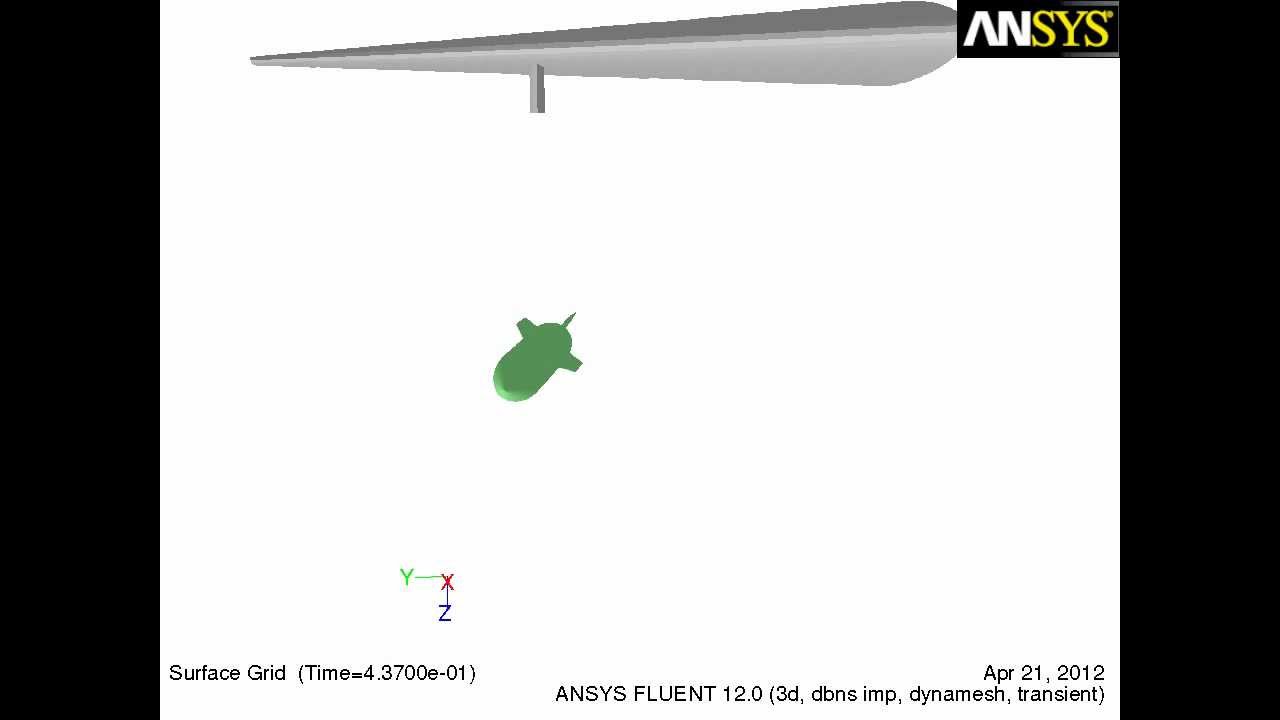 Store Separation Prediction Using ANSYS Fluent Dynamic Mesh Algorithm-1 ...