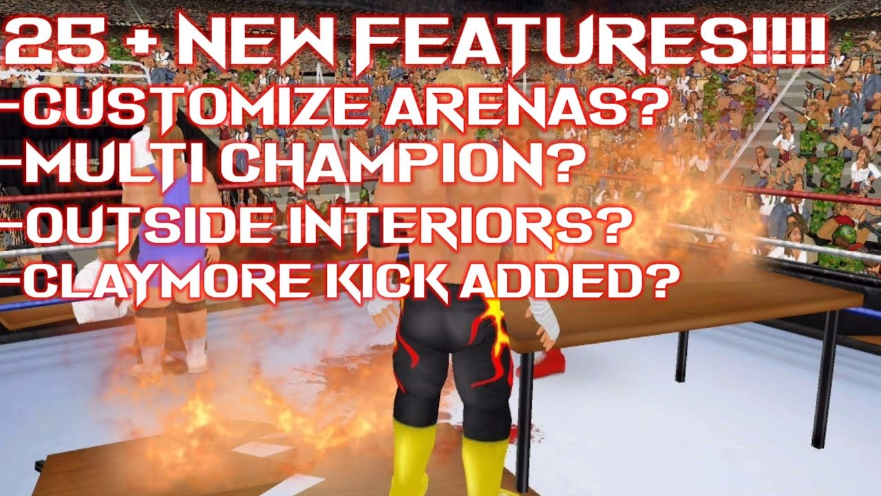 MDickie's New Wrestling Game Add-ons & Updates! Part I - YouTube