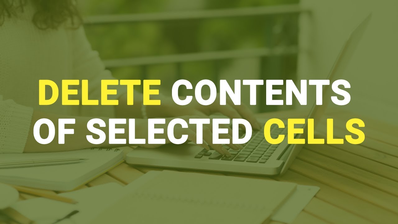 Delete Contents Of Selected Cells Shortcut Key In MS Excel YouTube Delete Contents Of Selected Cells Shortcut Key In MS Excel YouTube