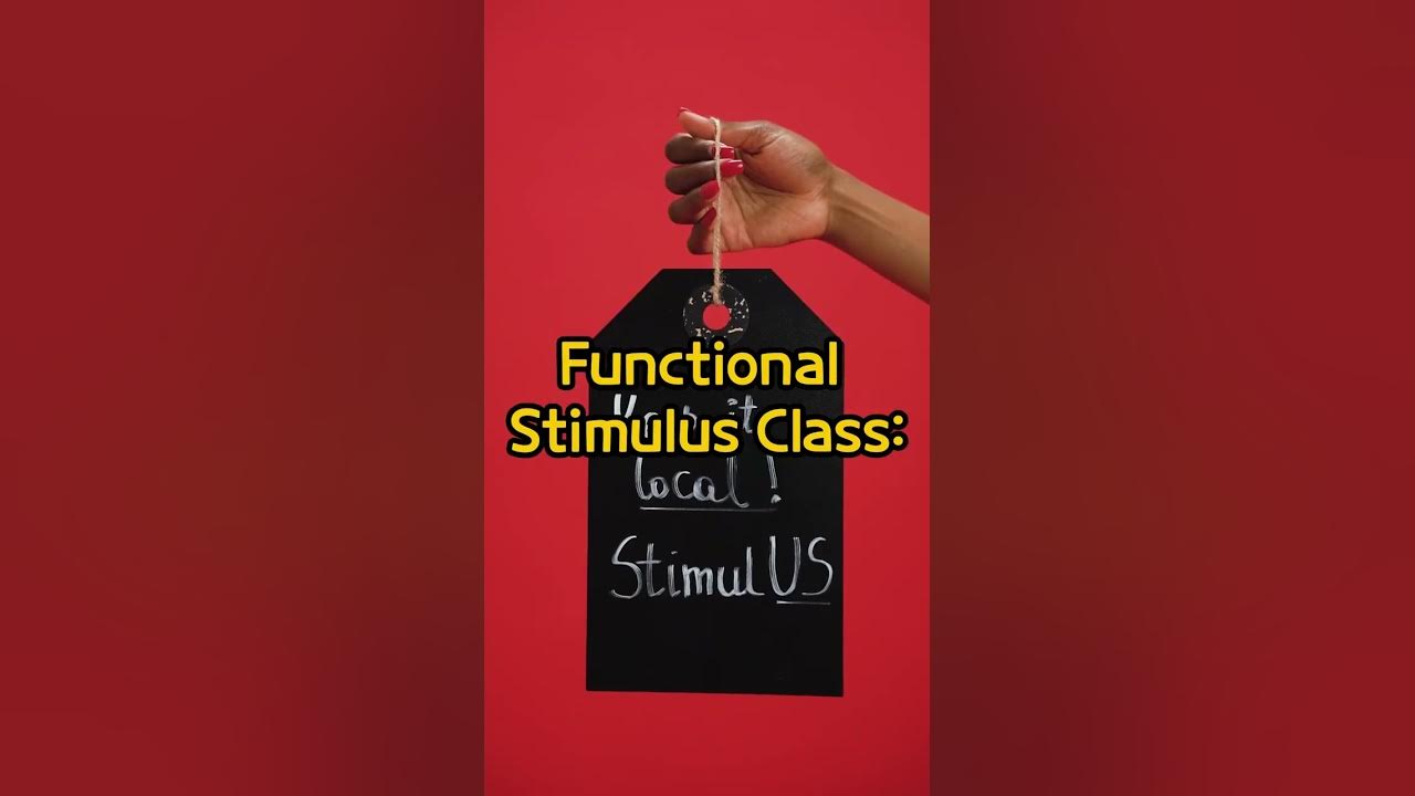 What's Stimulus Class(formally, temporally, functionally, arbitrary ...