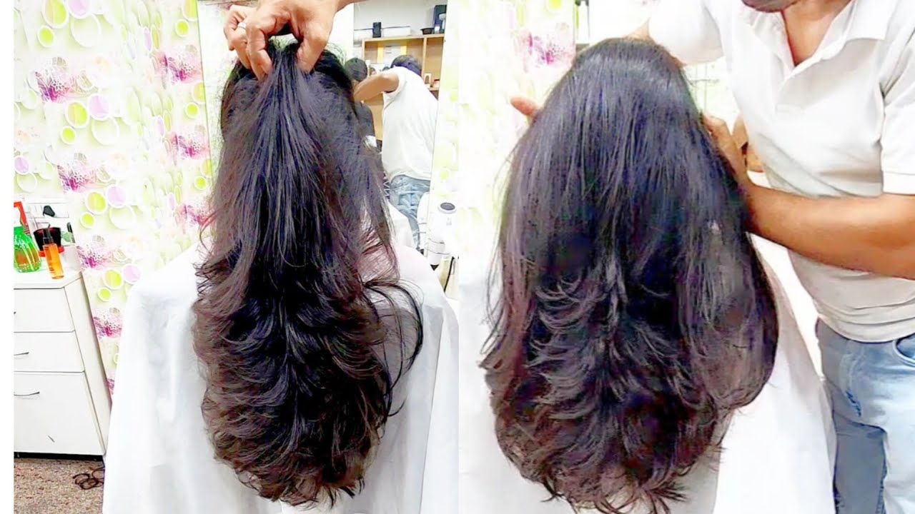 how to do Long layer Haircut 💇🏼‍♀️ - YouTube