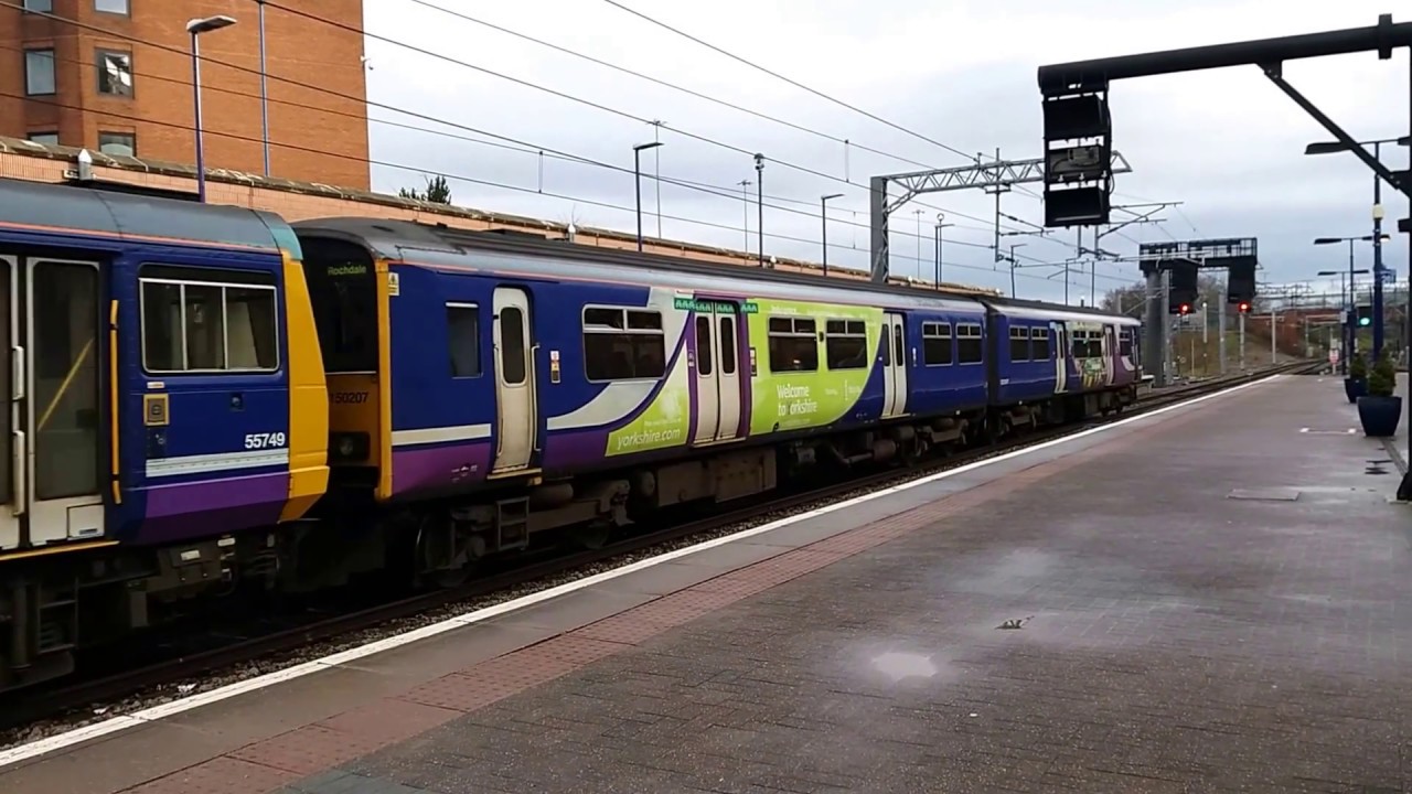 Class 142 & 150 - Northern - Manchester Airport Train Station - 02.02. ...
