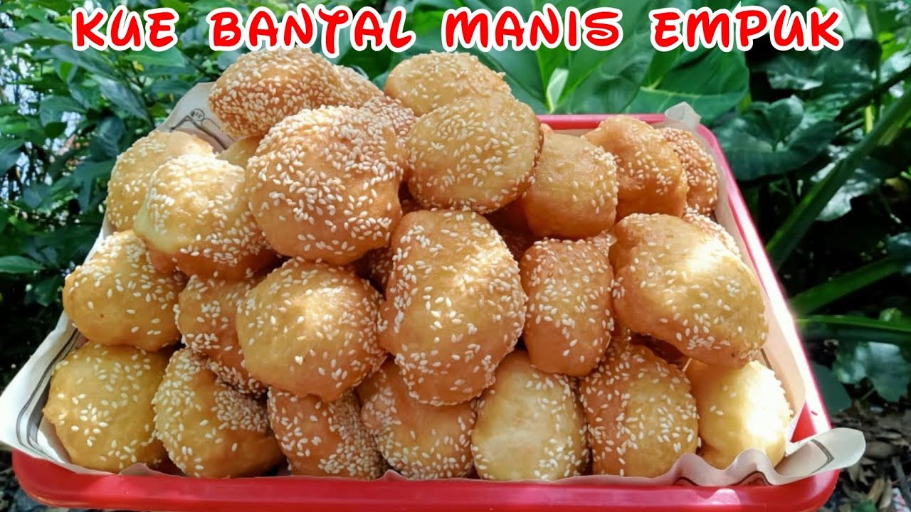 CARA MEMBUAT KUE BANTAL MANIS LEMBUT DAN EMPUK - YouTube
