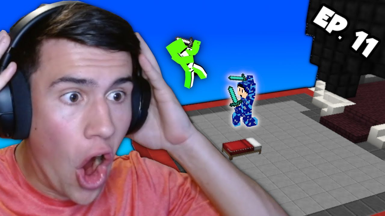 Minecraft Bedwars - Episode 11 - Such a Clean Combo!! - YouTube