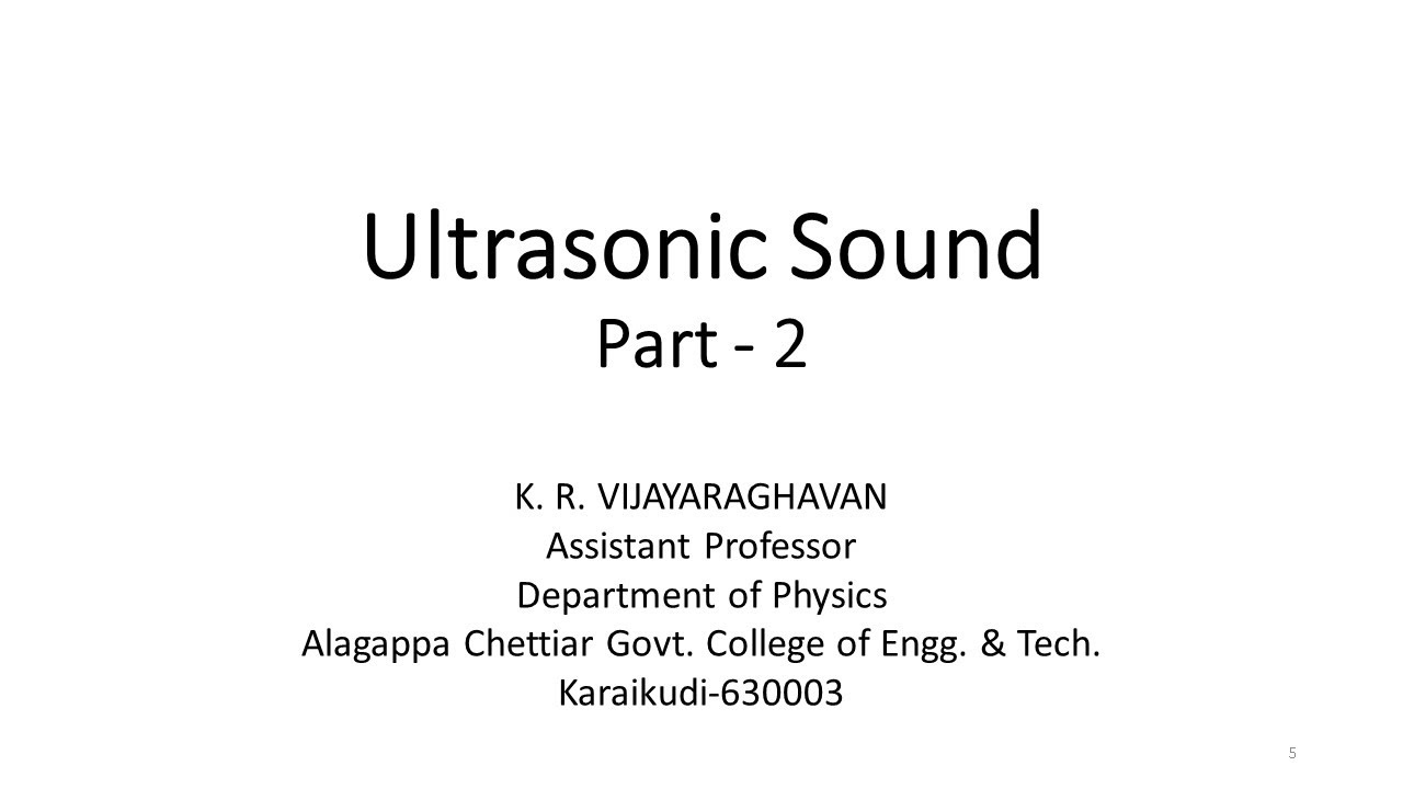 Production of ultrasonic sound : Magnetostriction Oscillator method ...