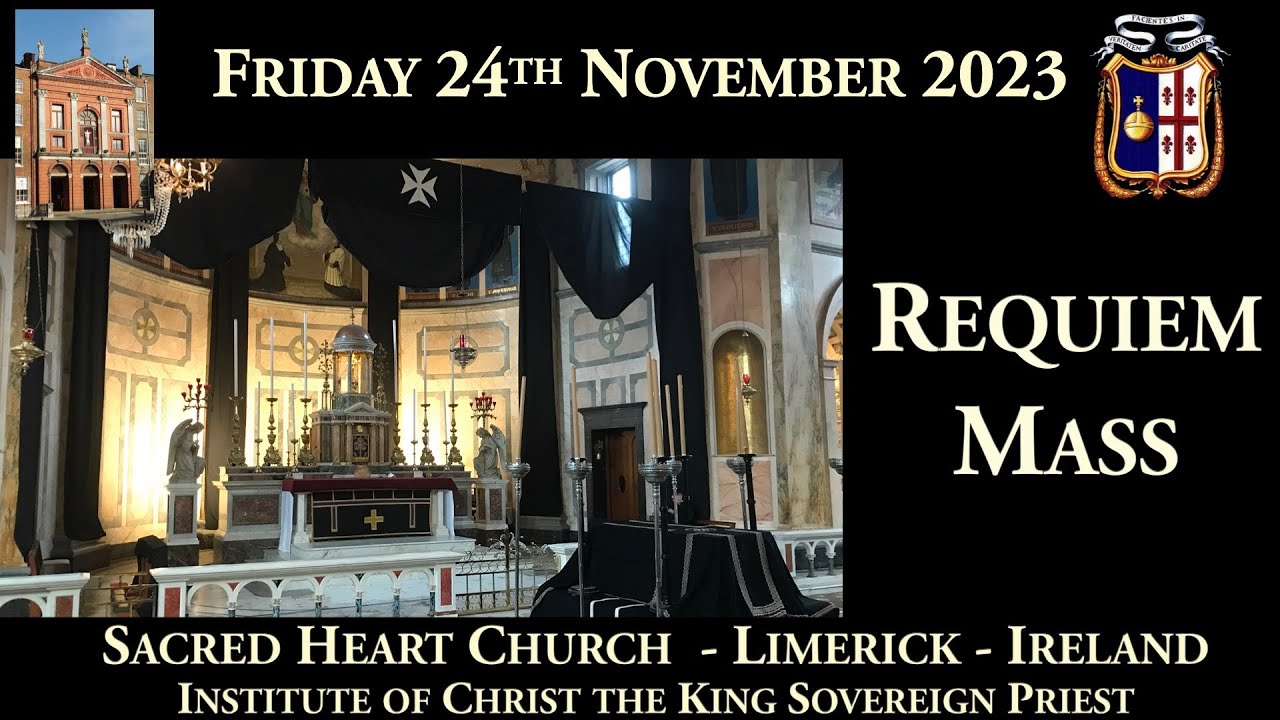 Friday 24th November 2023: Requiem Mass - YouTube