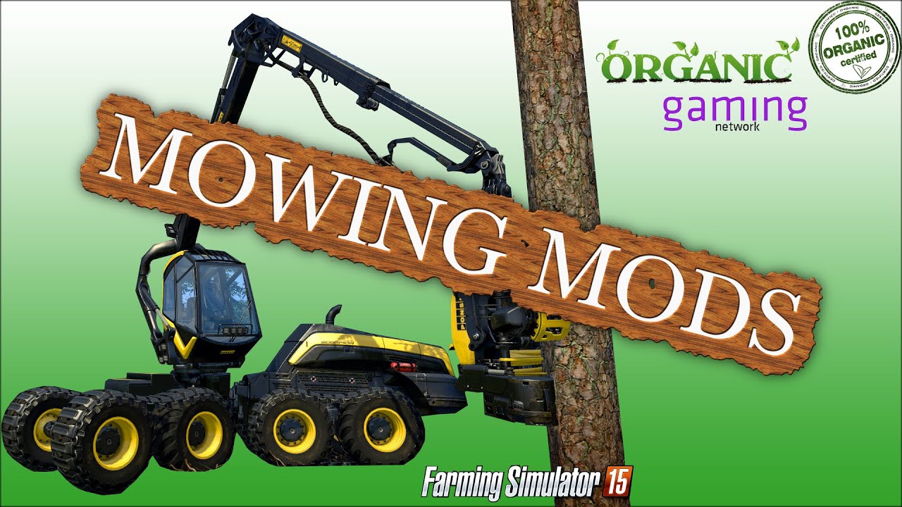 FS 15 Mod Review: Krone Big-L500 Pro || Mower / Grass Collection ...