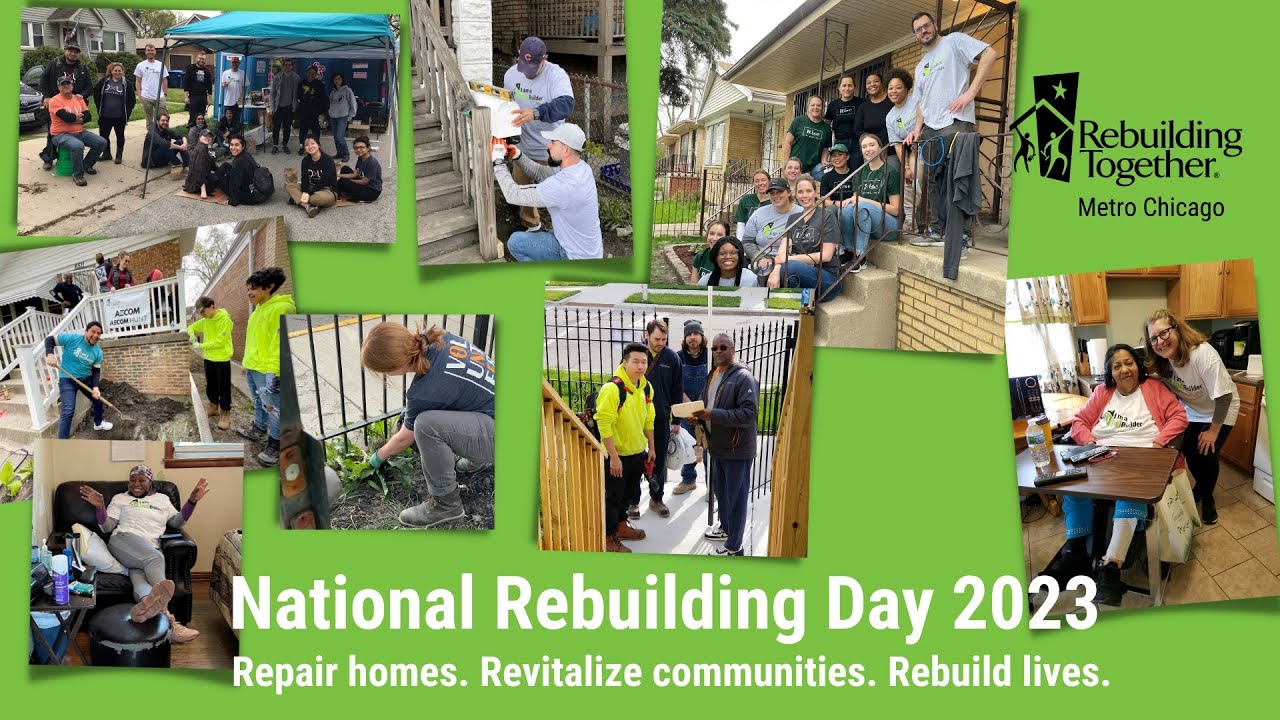 National Rebuilding Day 2023 - Rebuilding Together Metro Chicago - YouTube