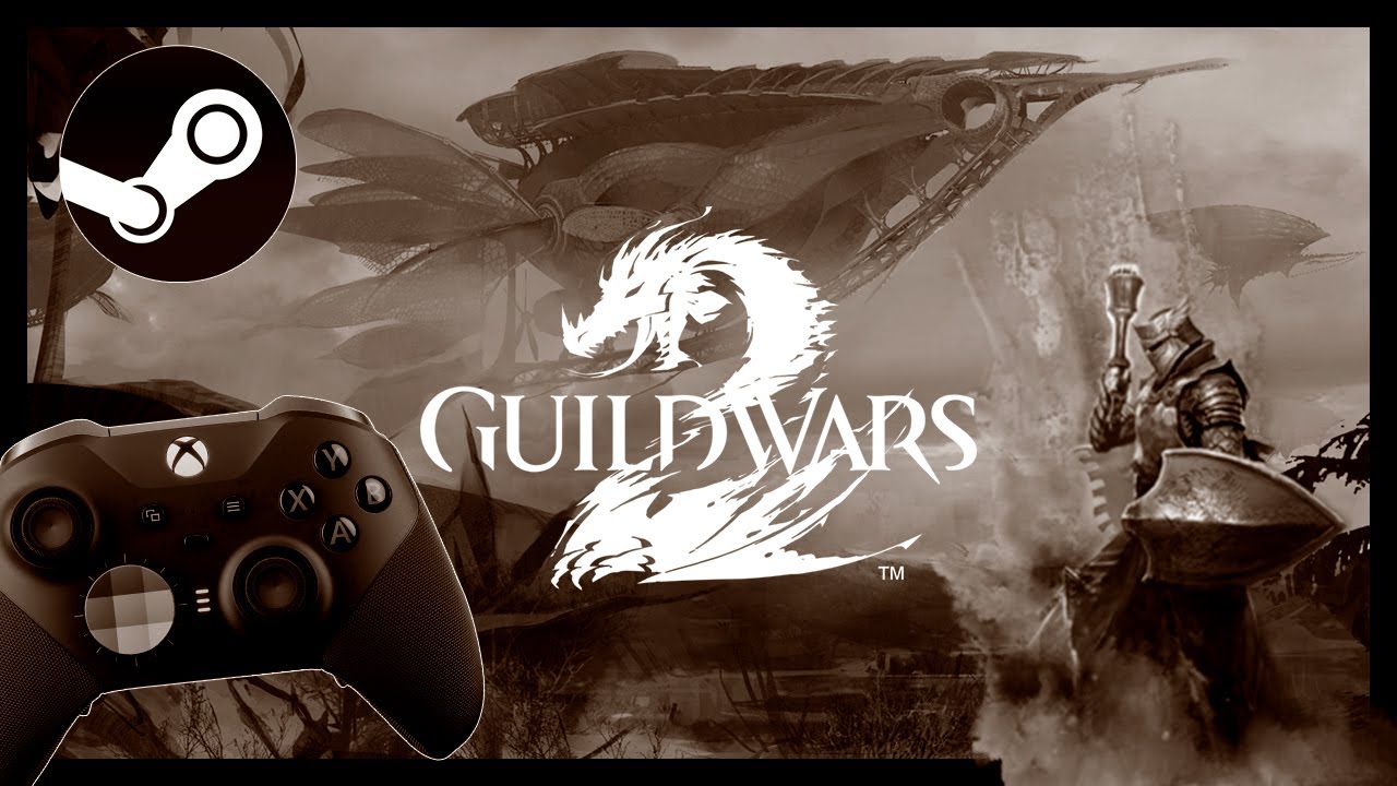 Como jogar Guild Wars 2 com Controle (XBOX ONE/PS4/GENÉRICO) - Gameplay ...
