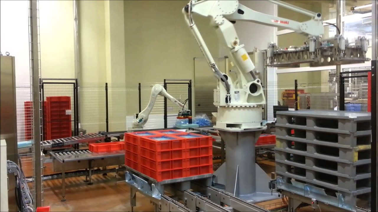 GMS / Futura - Cheese Euroblocks in E2 - Multi purpose Robots - YouTube