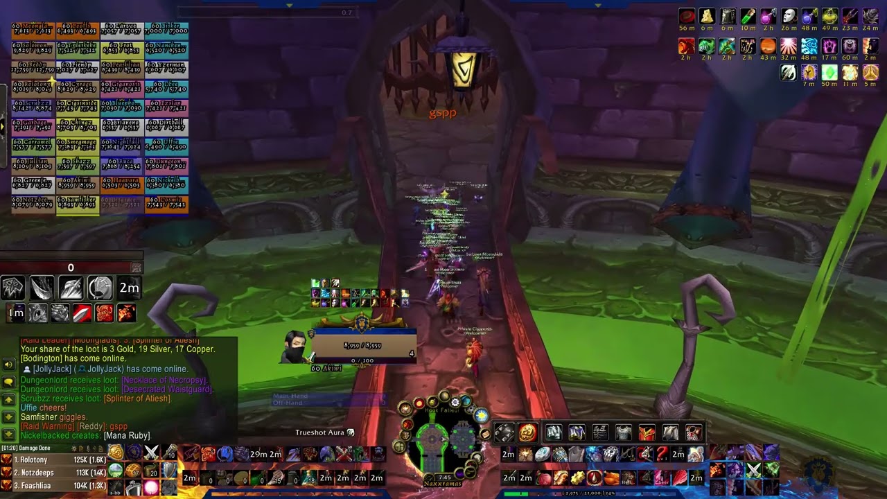 Akiwi (WELCOME) Raid 2 - 40M NAXX World Buffs - 3/25/2021- PvE - YouTube