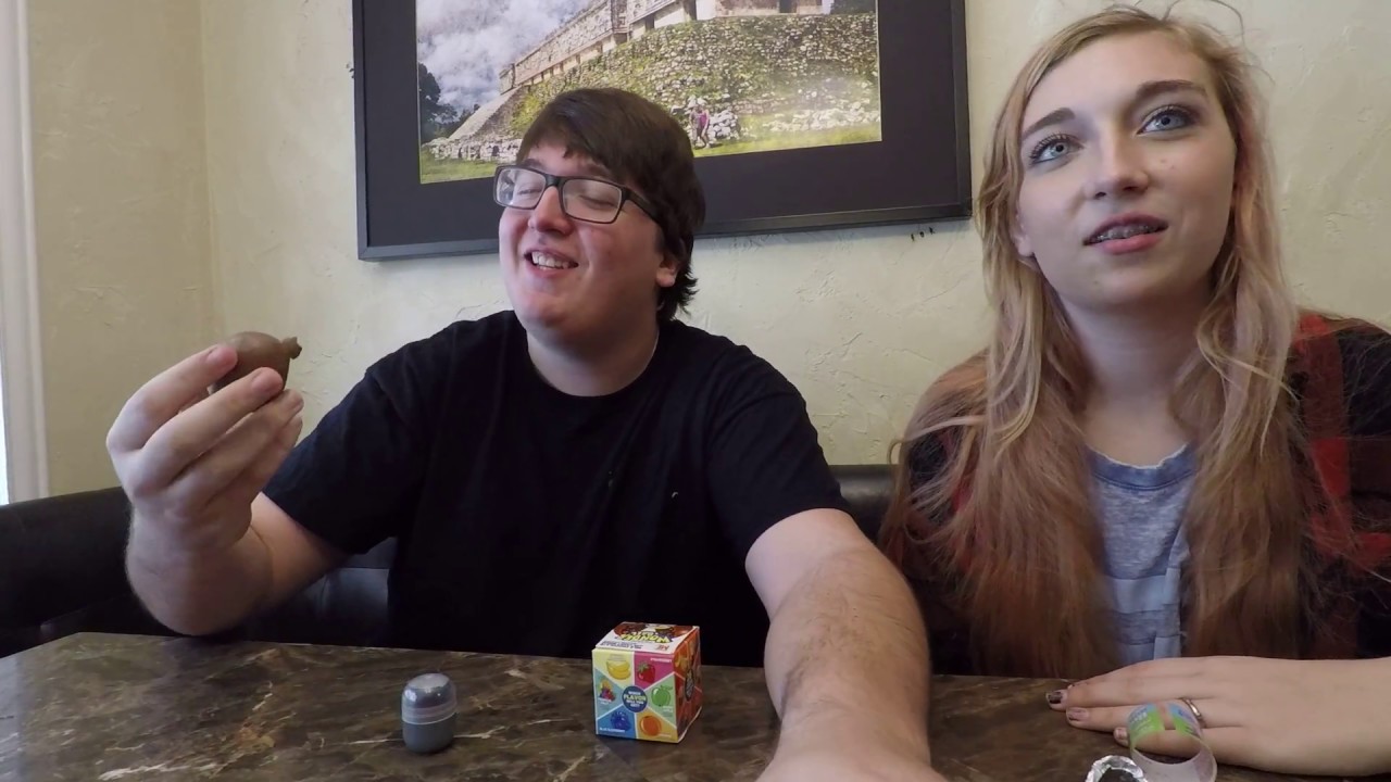 Fake Kinder Eggs opening w/ my brother - YouTube