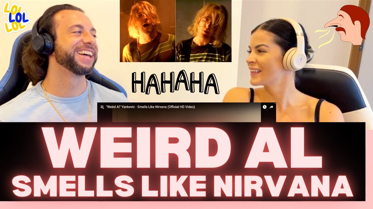 First Time Hearing Weird Al Yankovic - Smells Like Nirvana Reaction Video - TRY NOT TO LAUGH ...