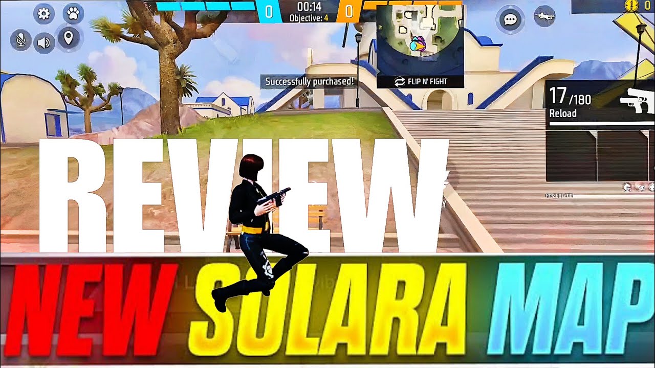 NEW FREEFIRE SOLARA MAP REVIEW 🤩 - YouTube