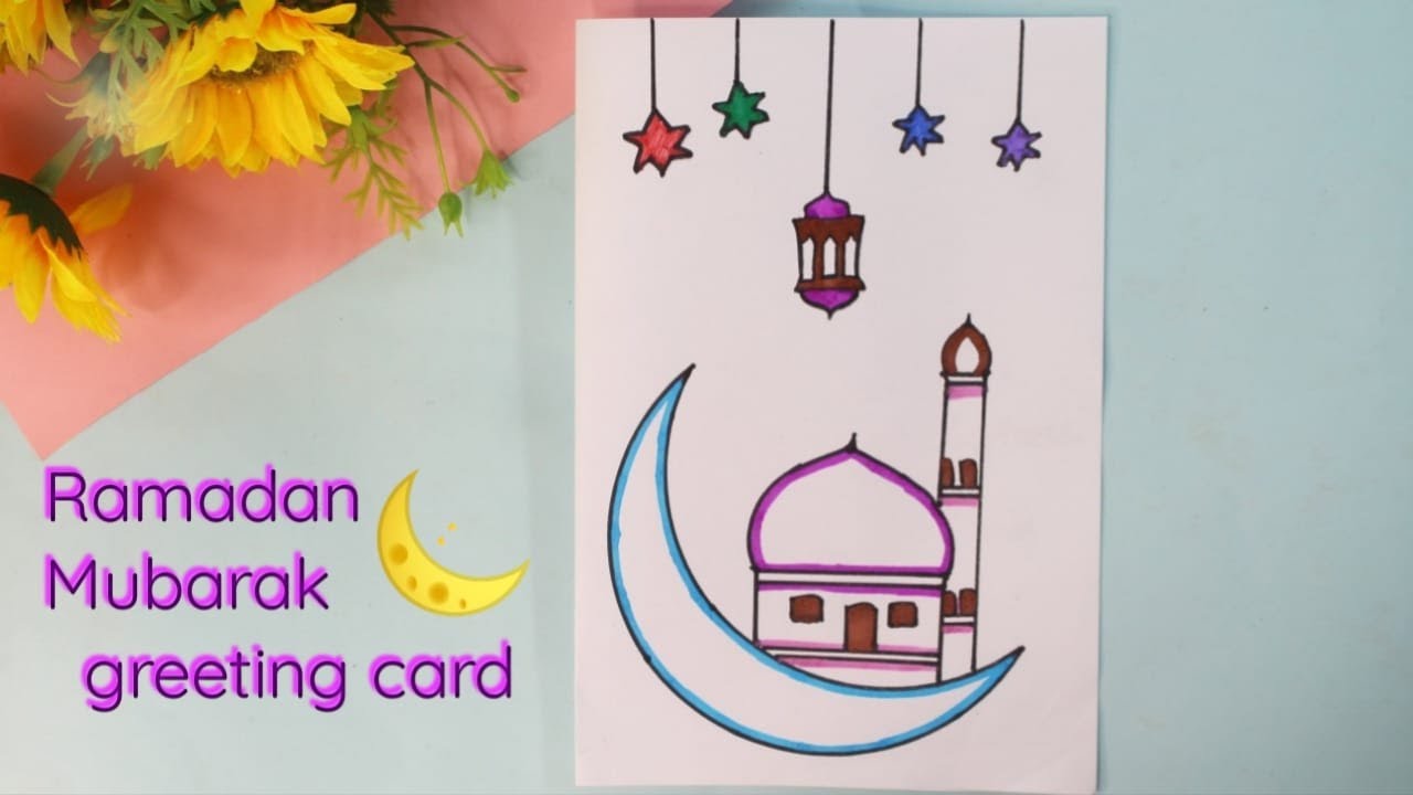 Ramadan Mubarak Cards For Kids