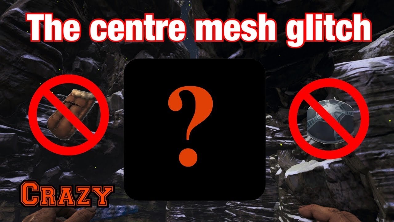Crazy centre mesh glitch / undermap ( Ark survival evolved ) unofficial ...