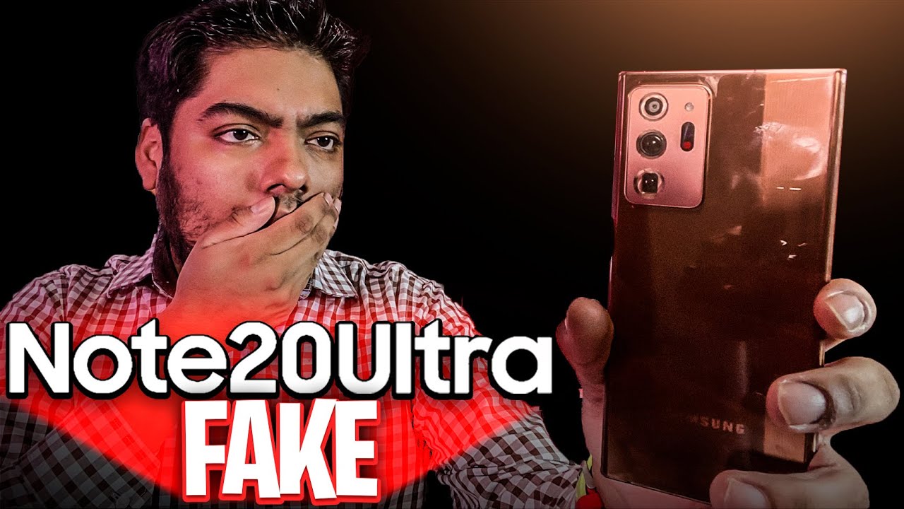 UnBoxing Note 20 Ultra FAKE la Mejor Copia - YouTube