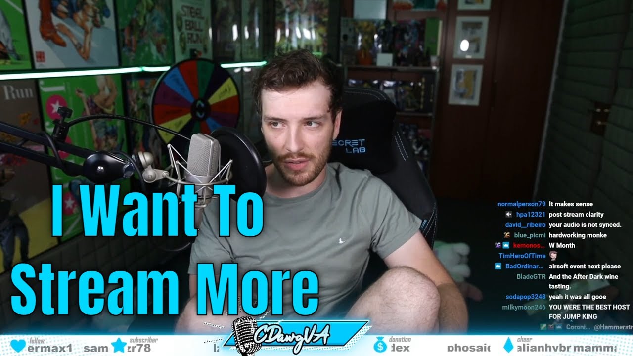 Connor Will Focus More On Streaming! - YouTube