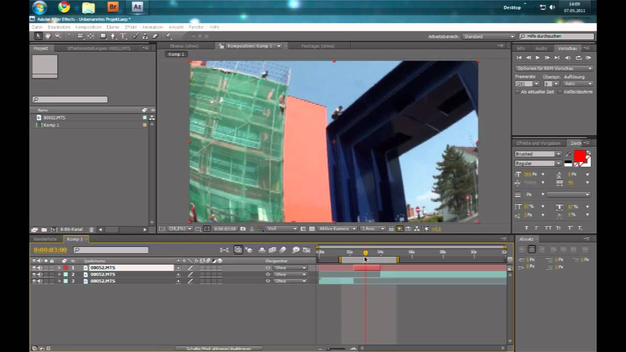 After Effects Slow Motion Berechnung: Zeitlupen Tutorial - German/Deutsch [HD] - YouTube