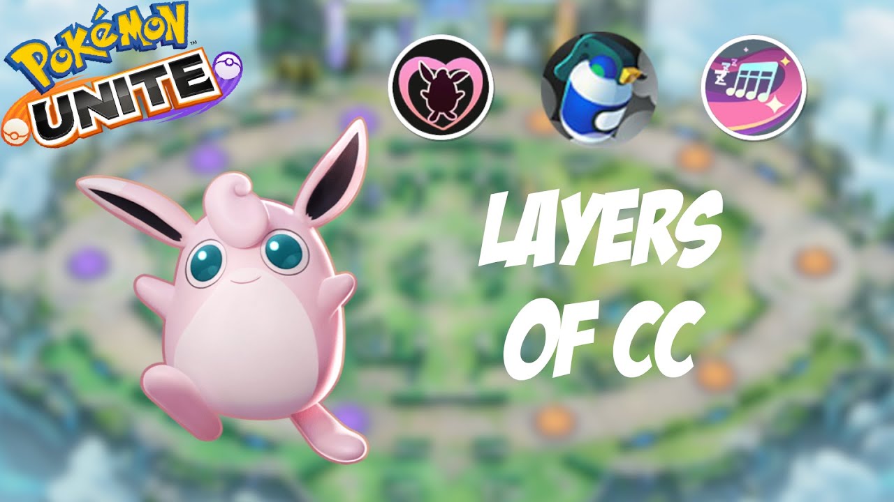 Sing Wigglytuff Becomes the Team's Defender - Pokemon Unite - YouTube