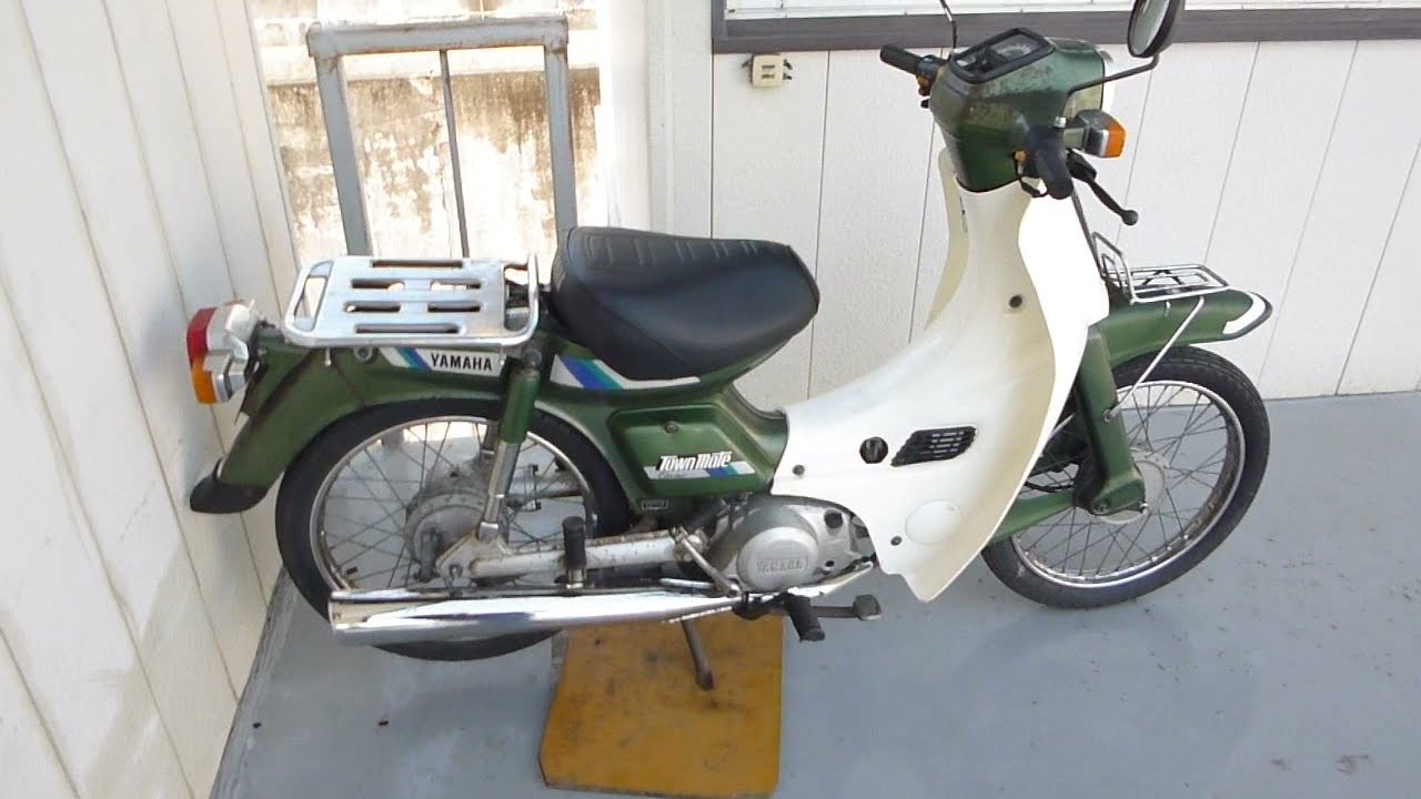 YAMAHA Town Mate 80 22K - YouTube