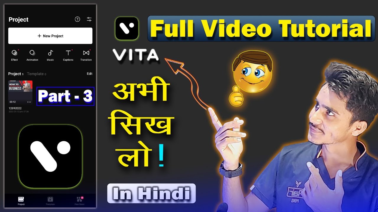 Vita App Se Video Kaise Banaye | How To Video Editing In Vita App ...