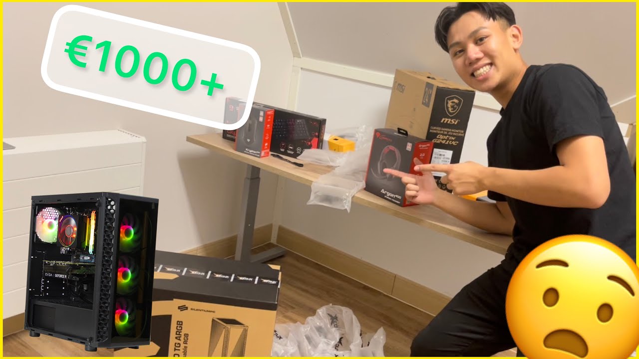 MIJN GAMING PC UNBOXING €1000+ - YouTube