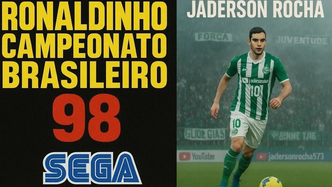 Mega Drive: Ronaldinho 98: Campeonato Brasileiro 98: The game. - YouTube