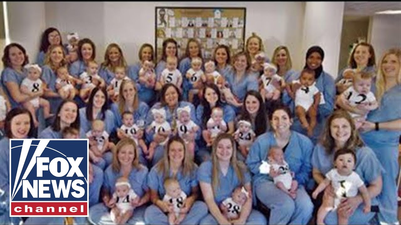 A Minnesota hospital staff welcomes 31 babies in 2018 - YouTube