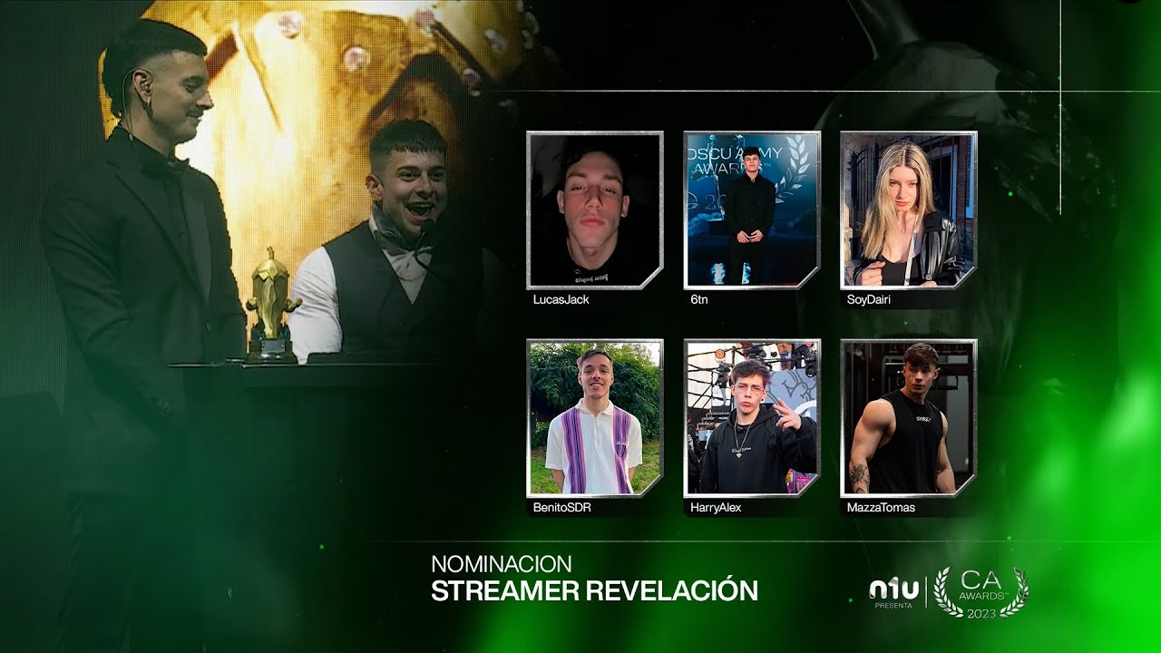 STREAMER REVELACION 2023 - Coscu Army Awards - YouTube
